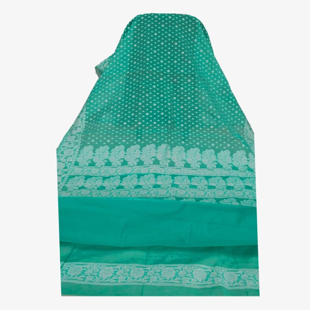 Khadi Cotton Banarasi Saree - Indyhaat