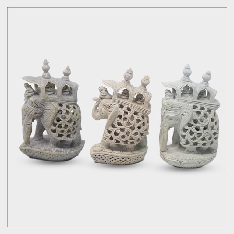 Jalidar Stone Elephant - Indyhaat